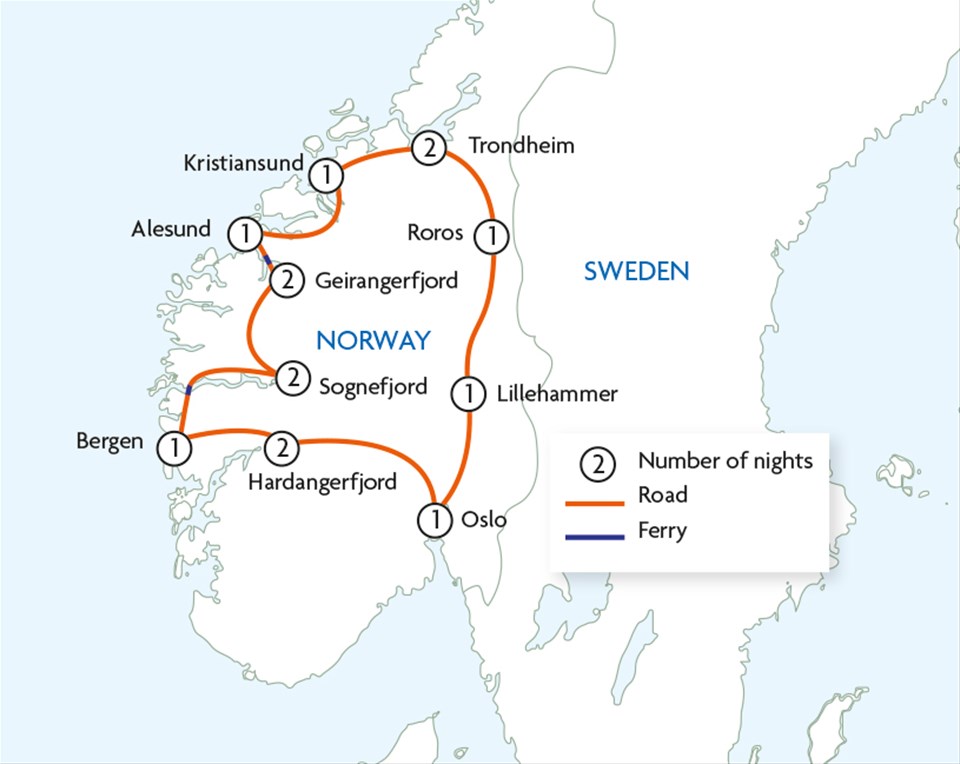 Norwegian Fjords & The Atlantic Ocean Road | Trailfinders